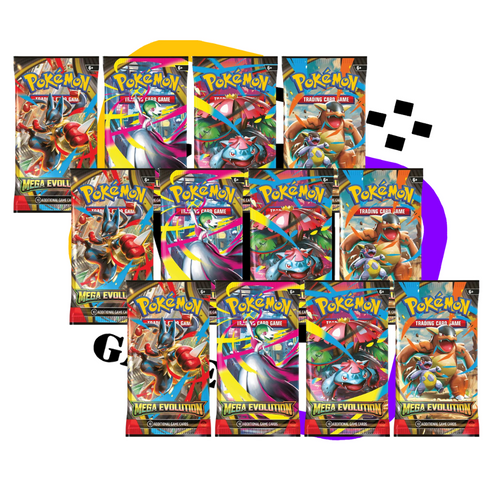 Pokemon TCG: Mega Evolutions 12 Booster Pack Bundle – WP Games