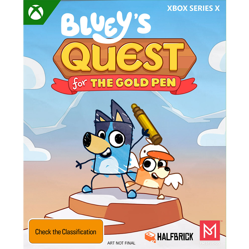 Bluey's Quest for the Gold Pen - XBOX Series X – WP Games